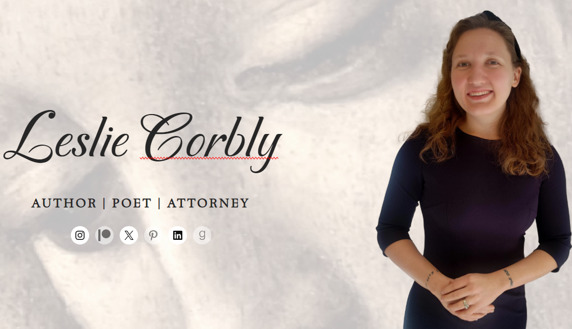 Leslie Corbly - Author | Poet | Attorney